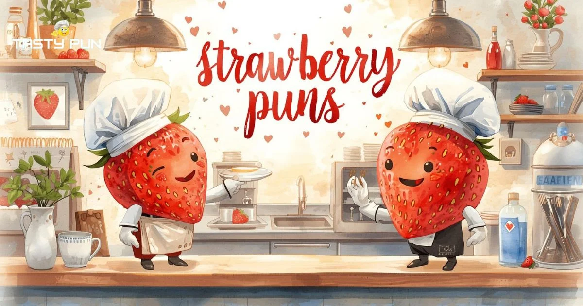 287+ Strawberry Puns: Sweet, Funny, and Totally Shareable (2026)